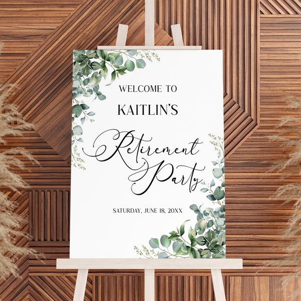 Retirement Yard Sign - Etsy