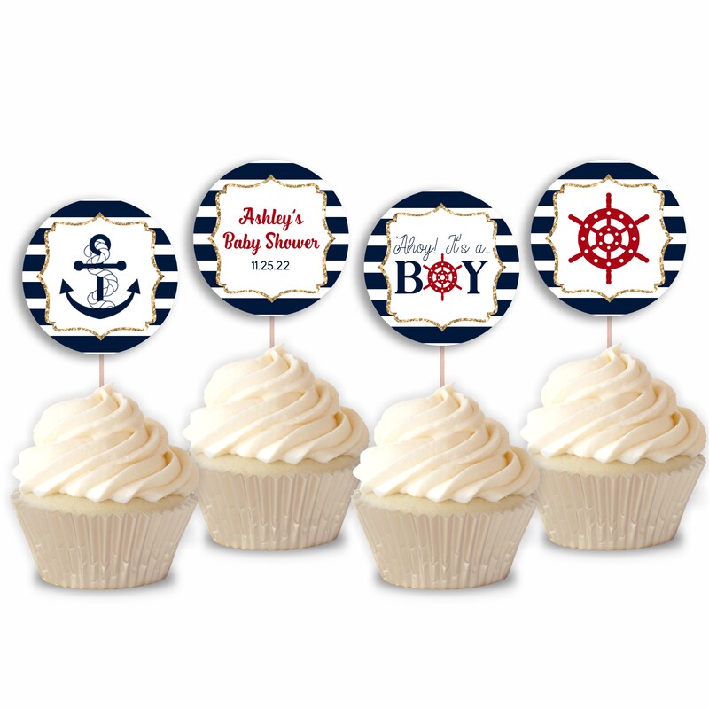 Baby Nautical Cake Topper - Etsy