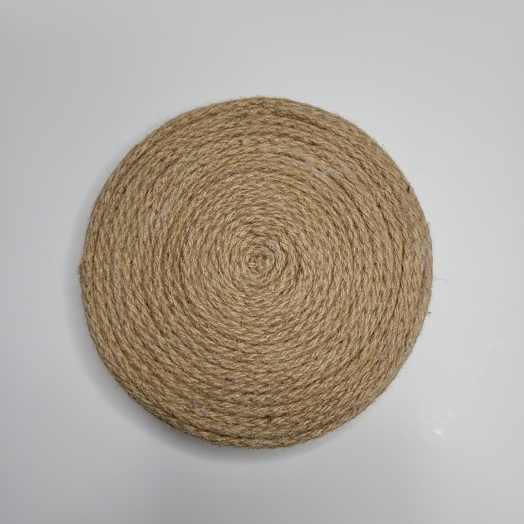 Flower Wreath Centers, Flower Petal Center, Jute Rope Center, Natural ...