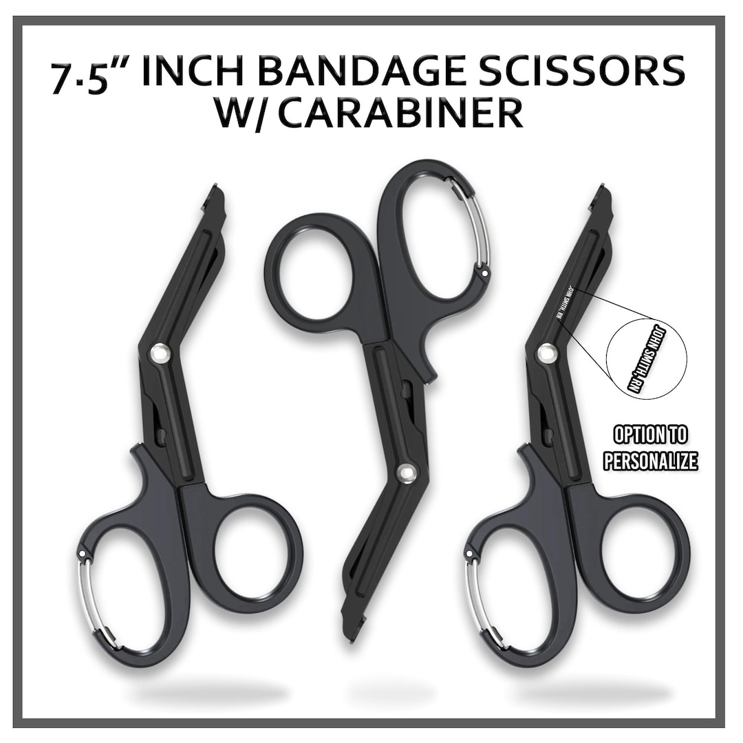 Medical Trauma Shears, Personalized Bandage Scissors, EMT First Aid ...