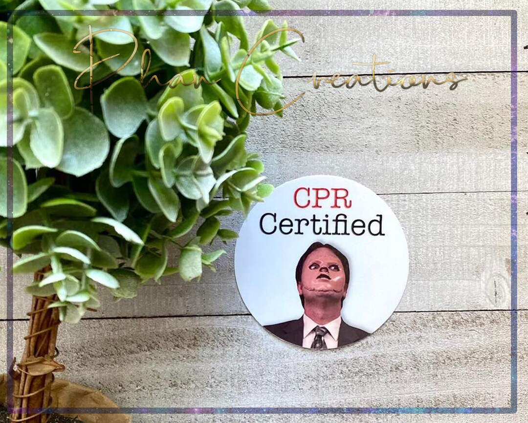 CPR Certified Sticker | Hydro Flask Decal | Funny Vinyl Sticker ...