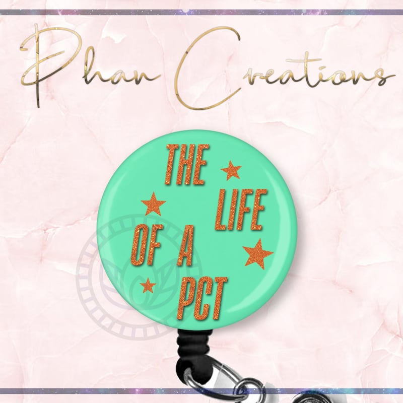 Pct Badge Reel - Etsy