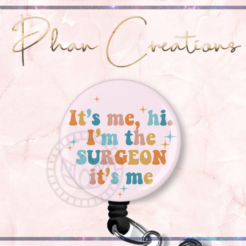 Hi Badge Holder - Etsy