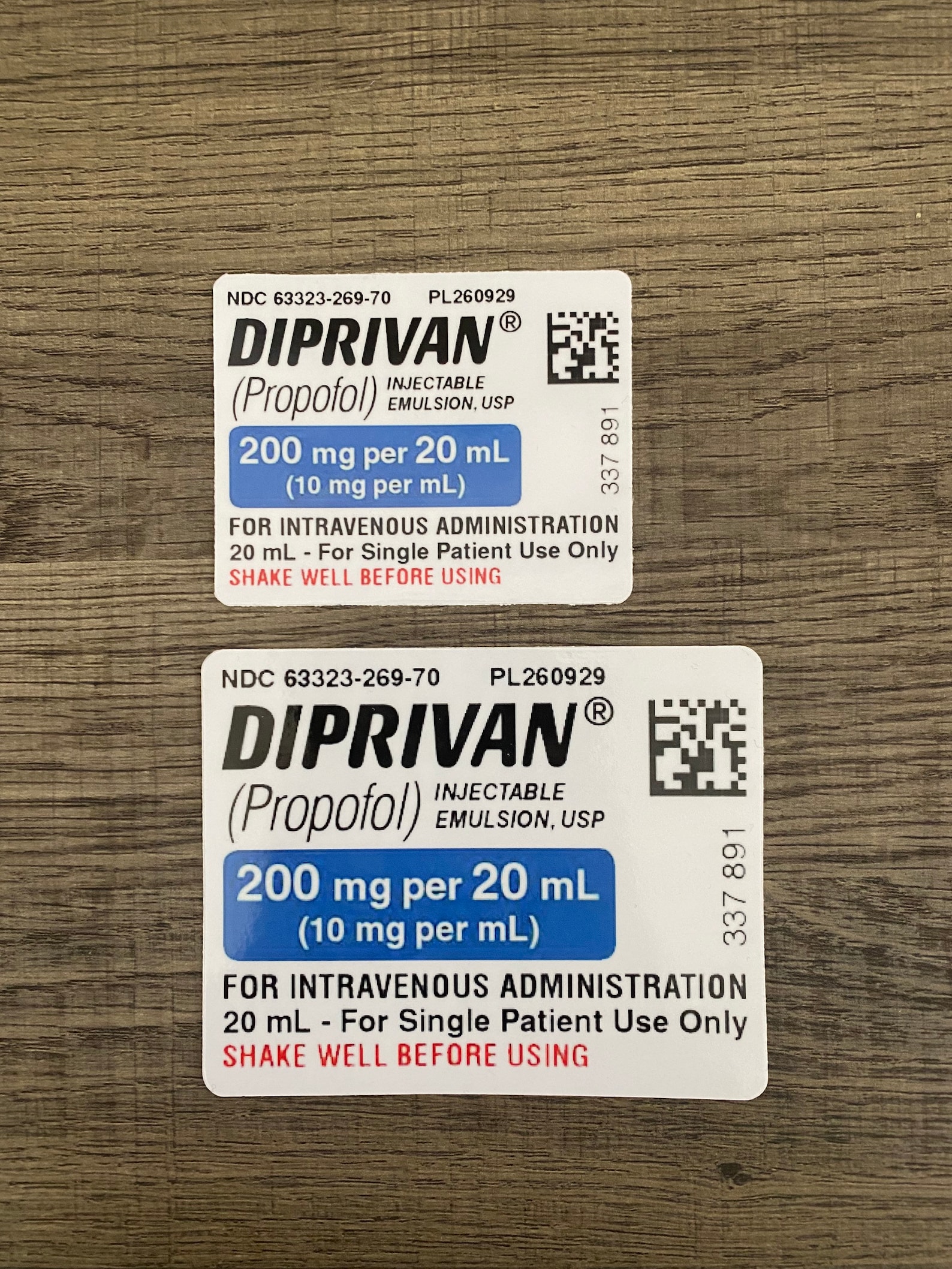Diprivan Propofol Medication Sticker Hydro Flask Decal - Etsy
