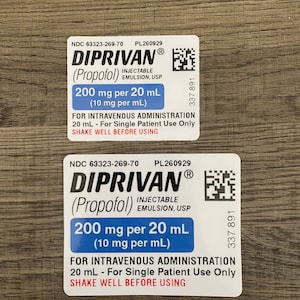 Diprivan Propofol Medication Sticker | Hydro Flask Decal | Funny Vinyl ...