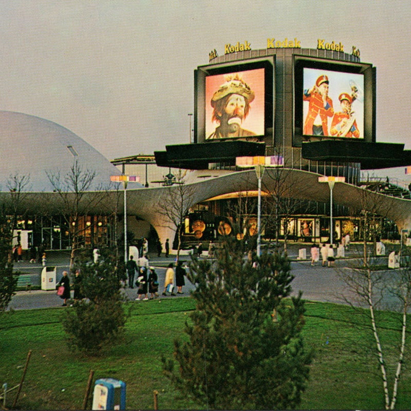 Worlds Fair Postcard - Etsy