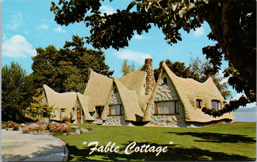 Fable Cottage Victoria BC Cordova Bay Vancouver Island Unused Vintage ...