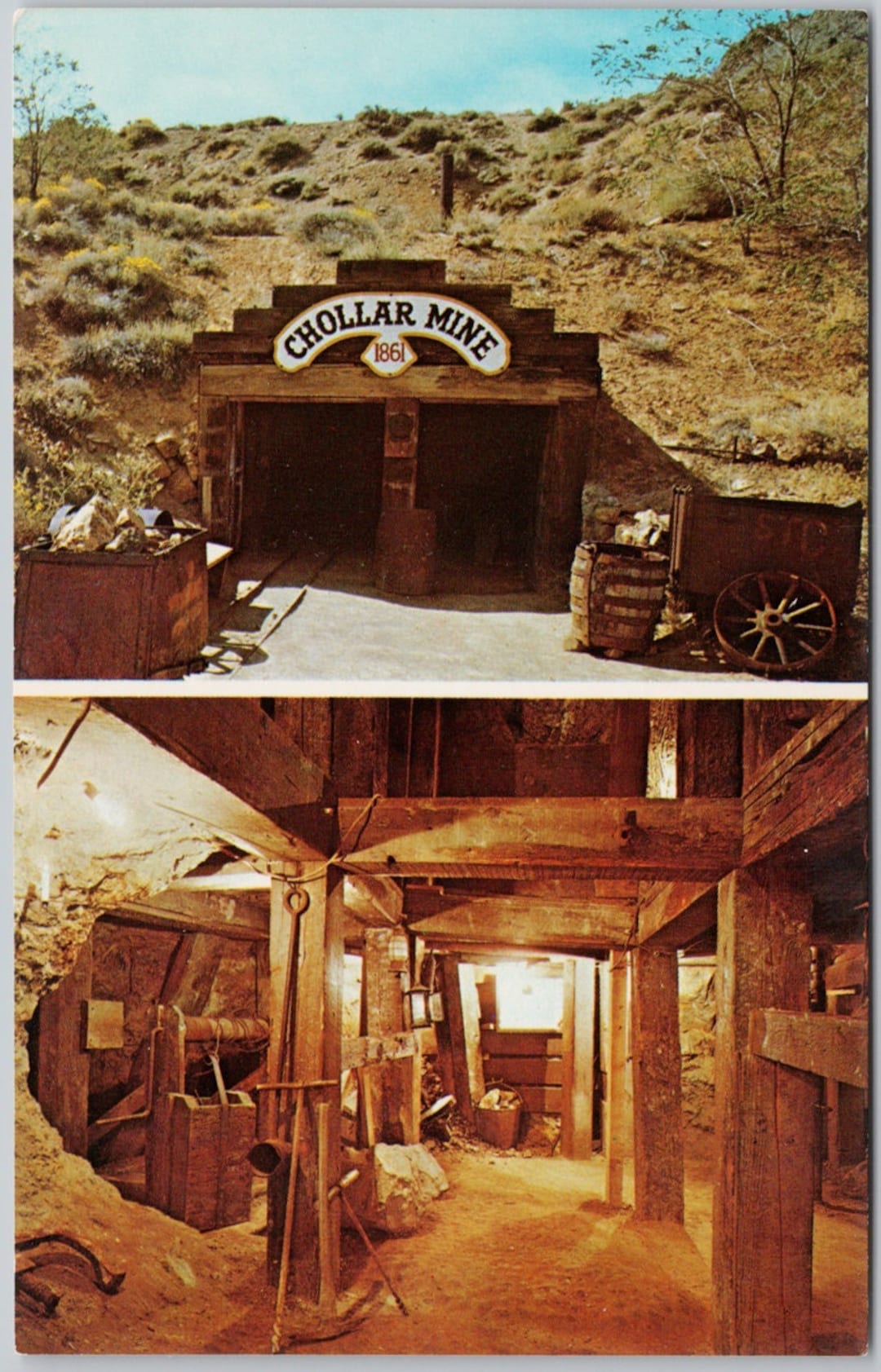 Chollar Mine Virginia City NV Nevada Silver & Gold Mining Unused ...
