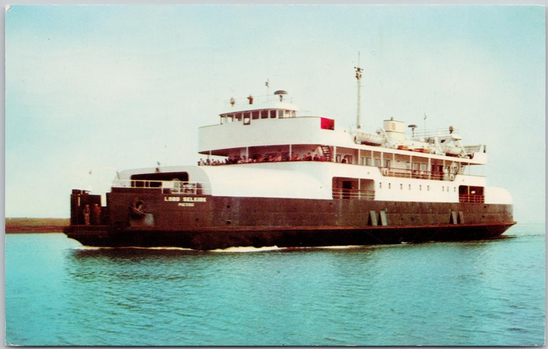 MV 'lord Selkirk' Ferry Postcard: Wood Island PEI to Carriboo NS, 1960s ...
