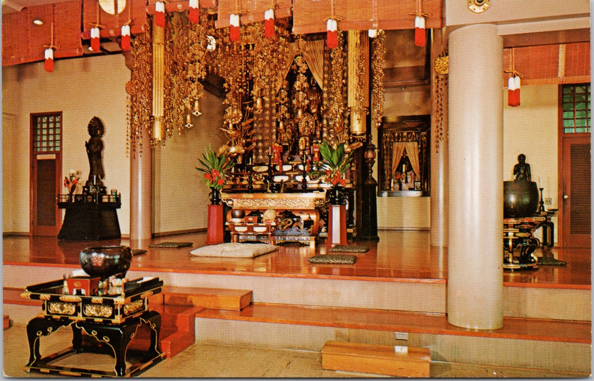 Soto Mission of Hawaii Zen Buddhist Temple Honolulu HI Unused Postcard ...
