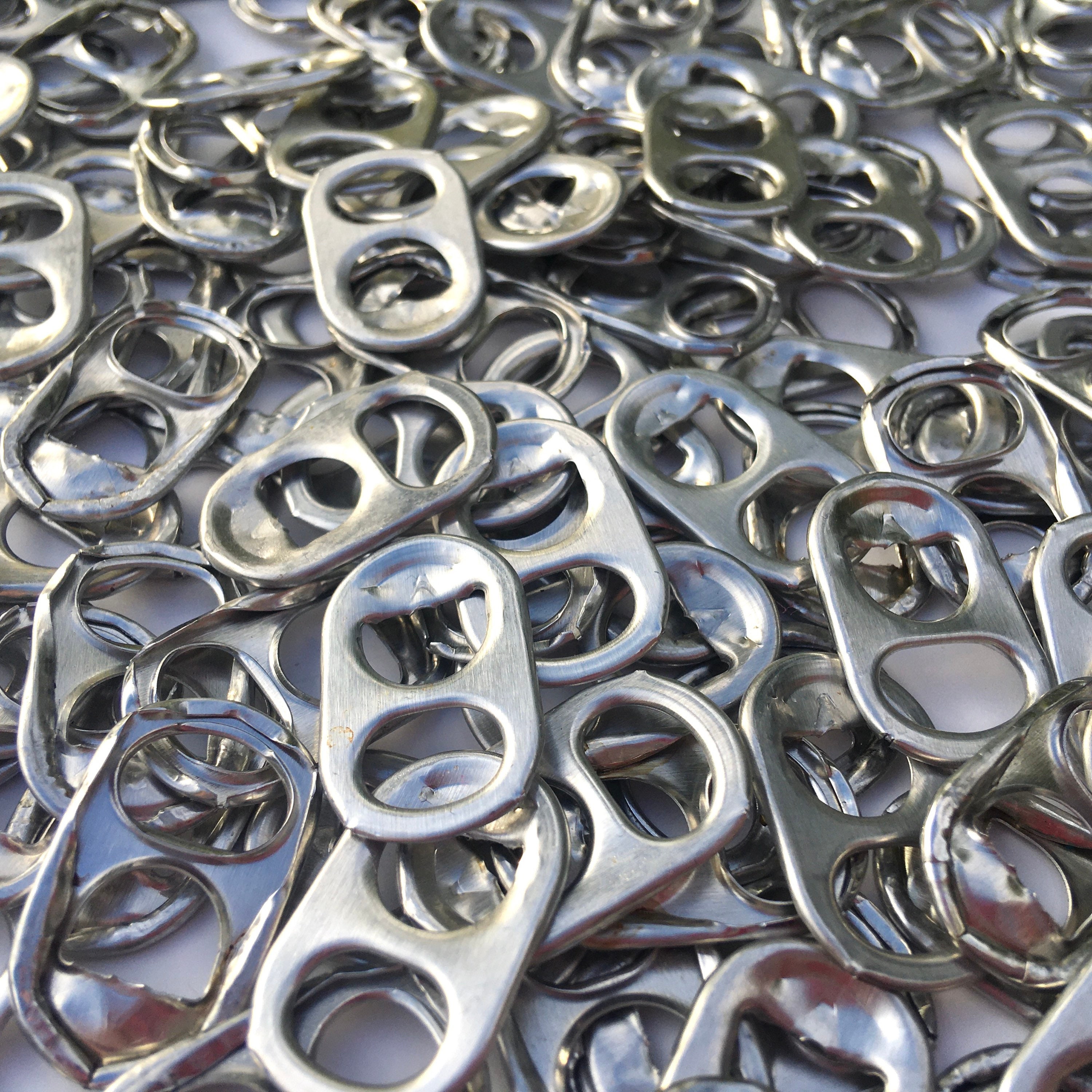 Aluminum Soda Can Tabs, Bulk Packs - Jewelry Making, Alternative ...