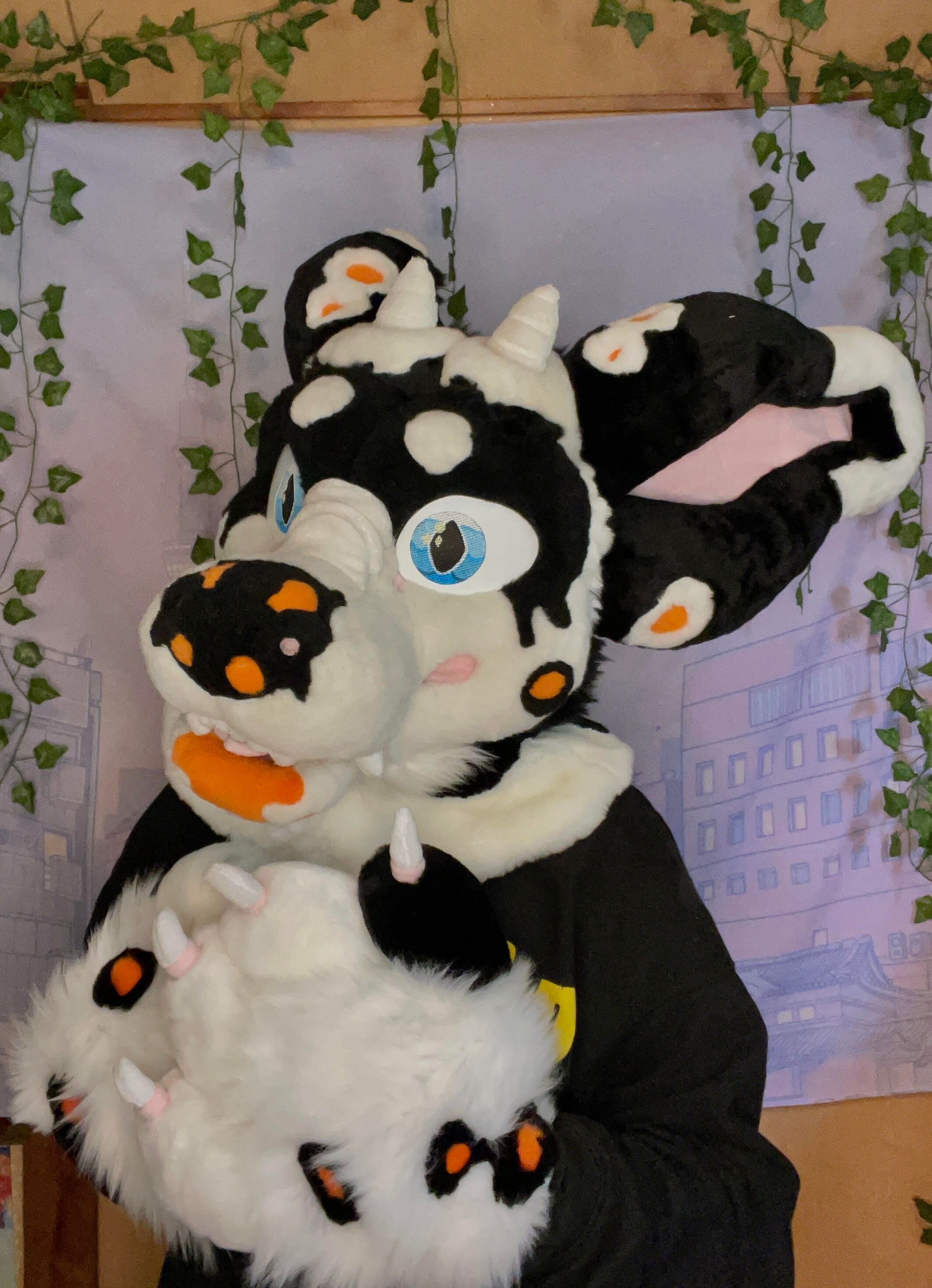 Calico Dragon Mini Partial Fursuit - Etsy