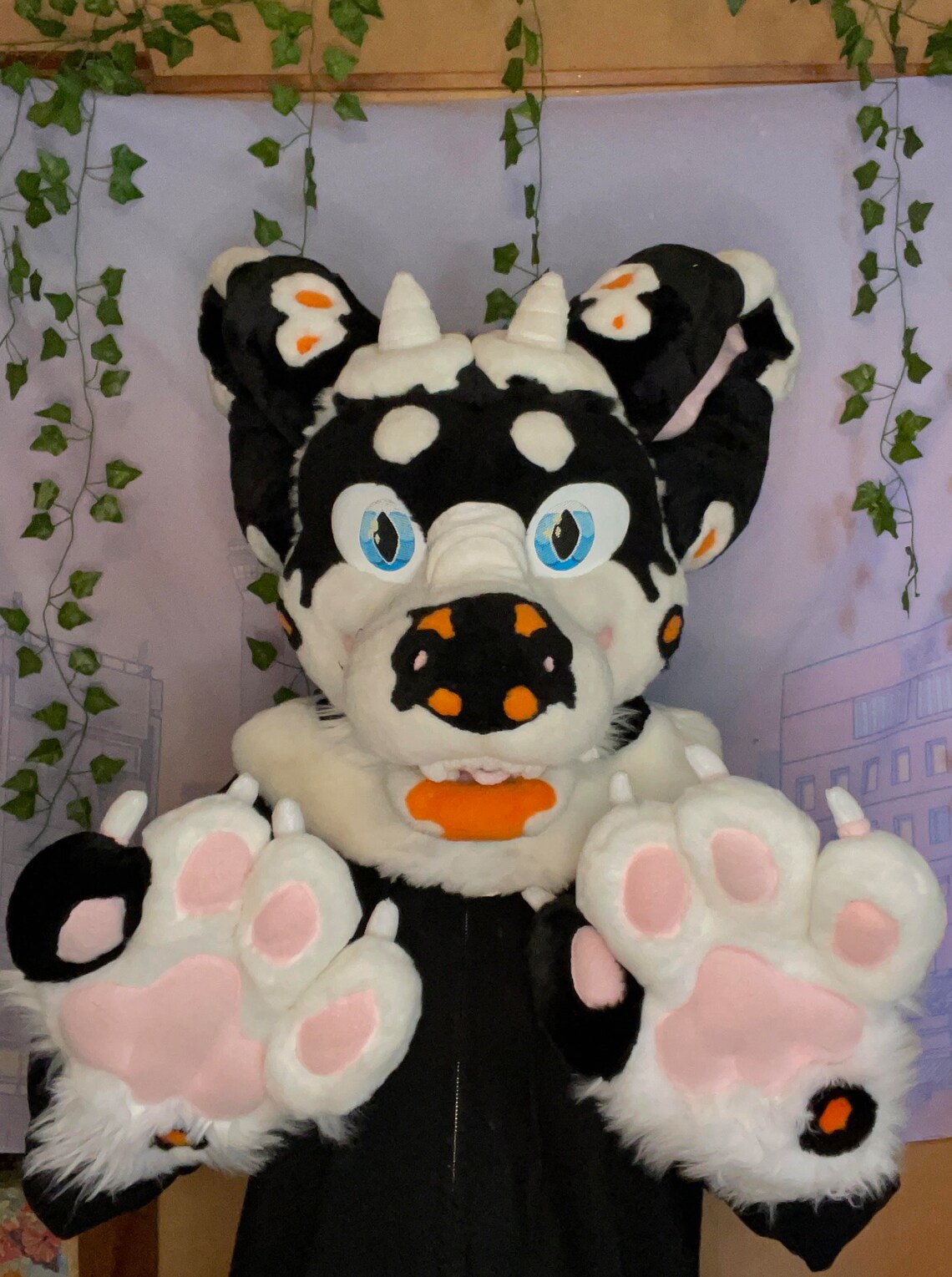 Calico Dragon Mini Partial Fursuit - Etsy