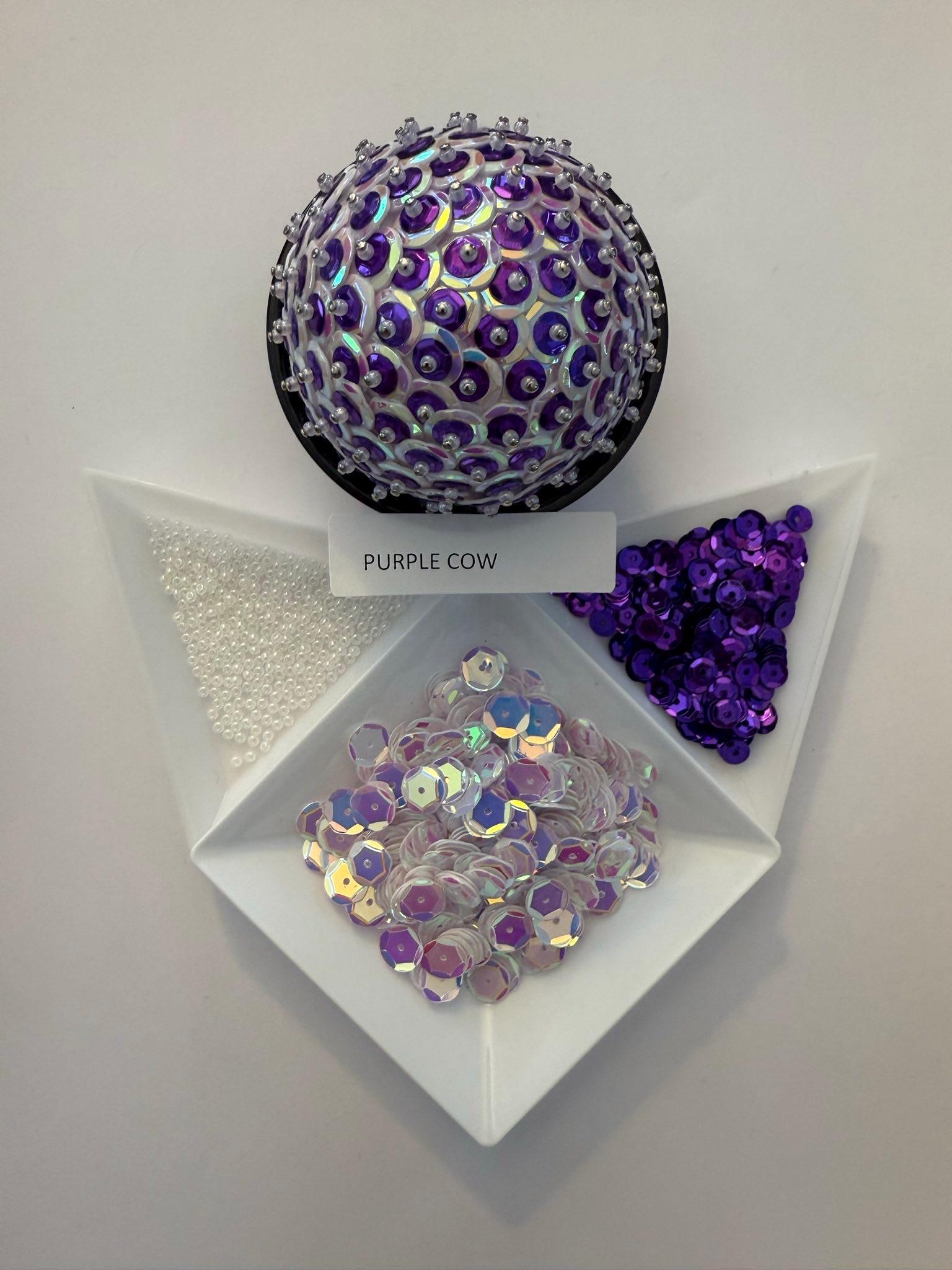 DIY Sequin Ornament Kits- New Colors - Etsy