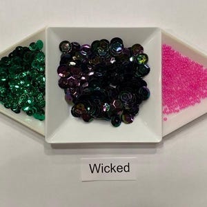 DIY Sequin Ornament Kits New Colors - Etsy