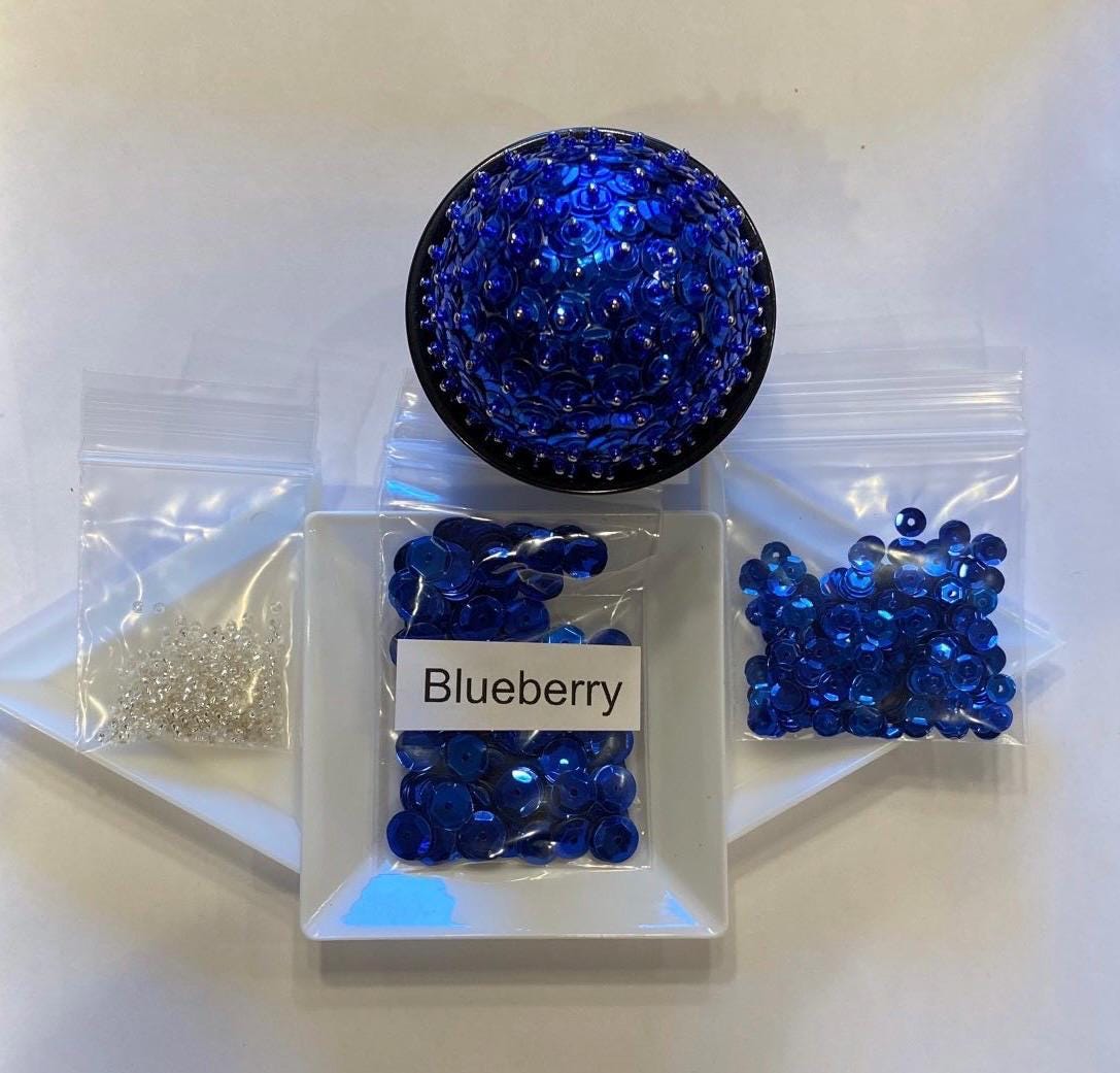 Fruit Sequin Ornament Ball Kit - Etsy