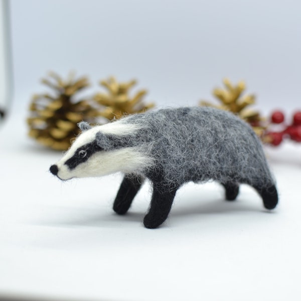 Felt Badger - Etsy