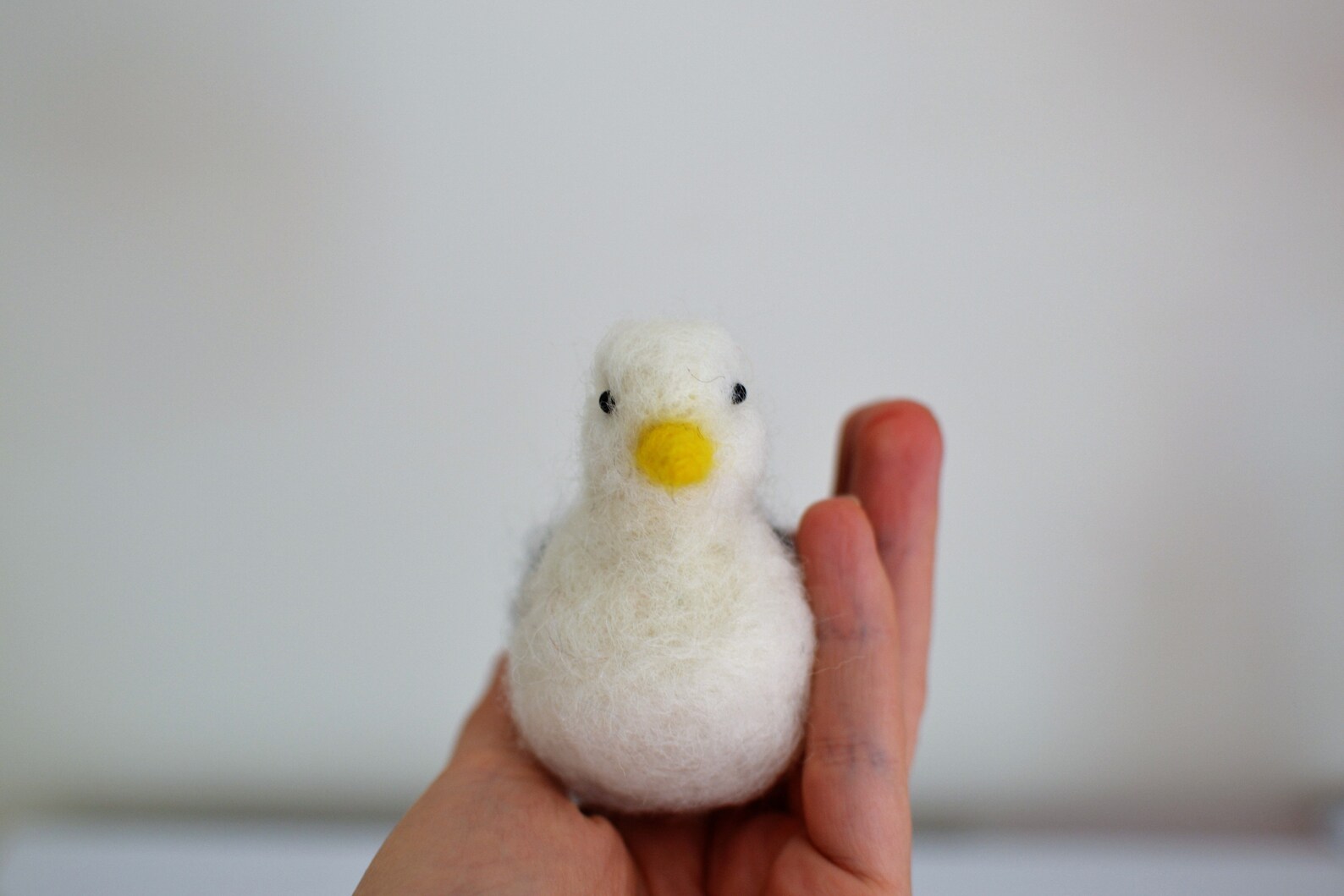 Needle Felted Seagull Bird Needle Felted Bird Christmas Ornament. - Etsy