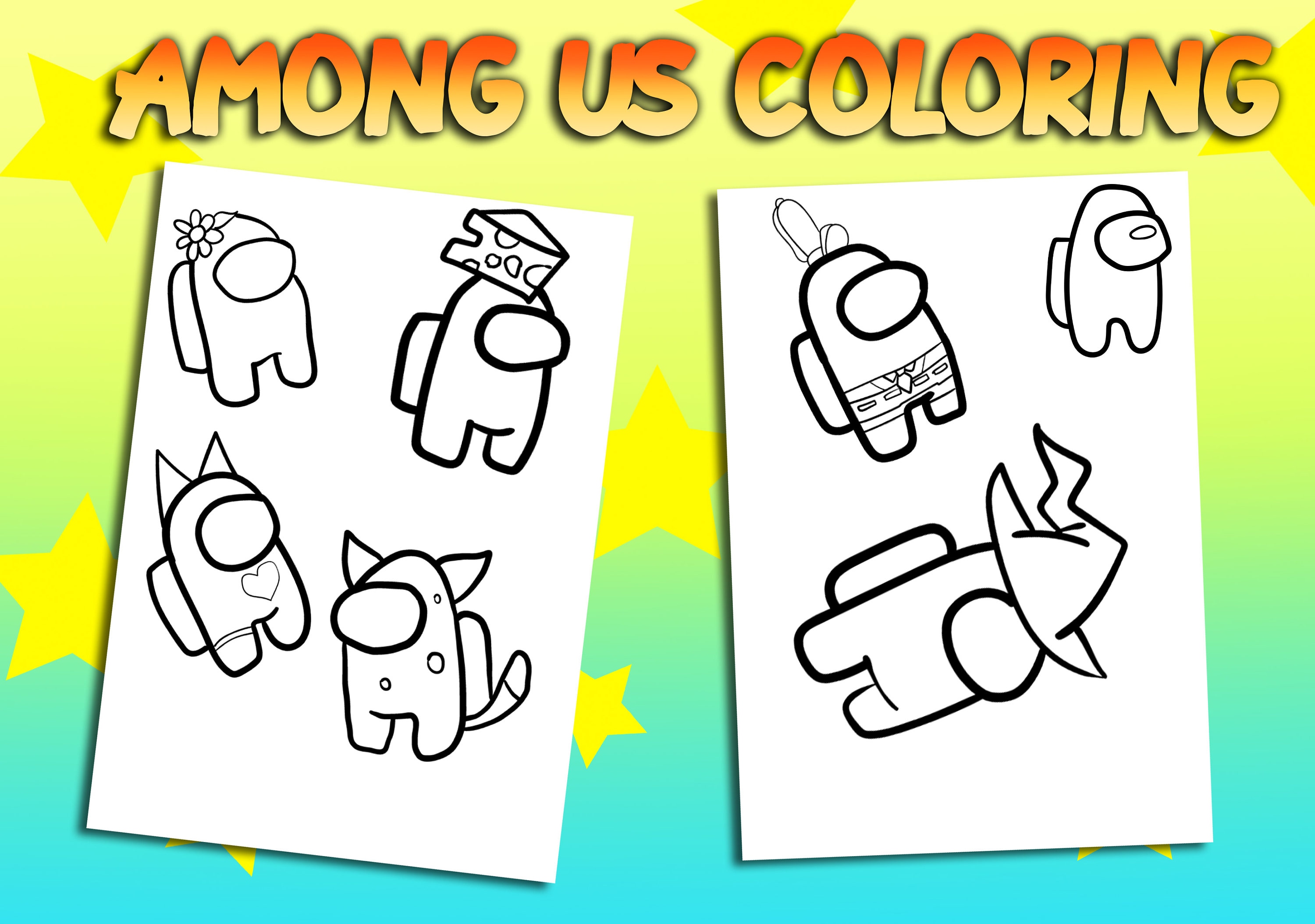 Among us color by number coloring pages - gadgetbooy