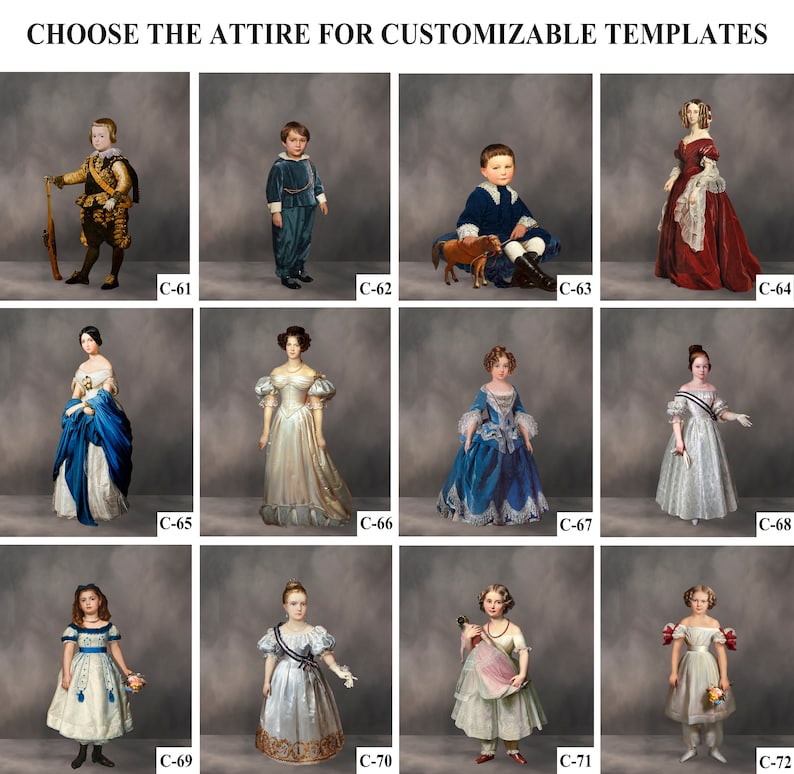 Historical Family Portraits Royal Portraits Renaissance - Etsy