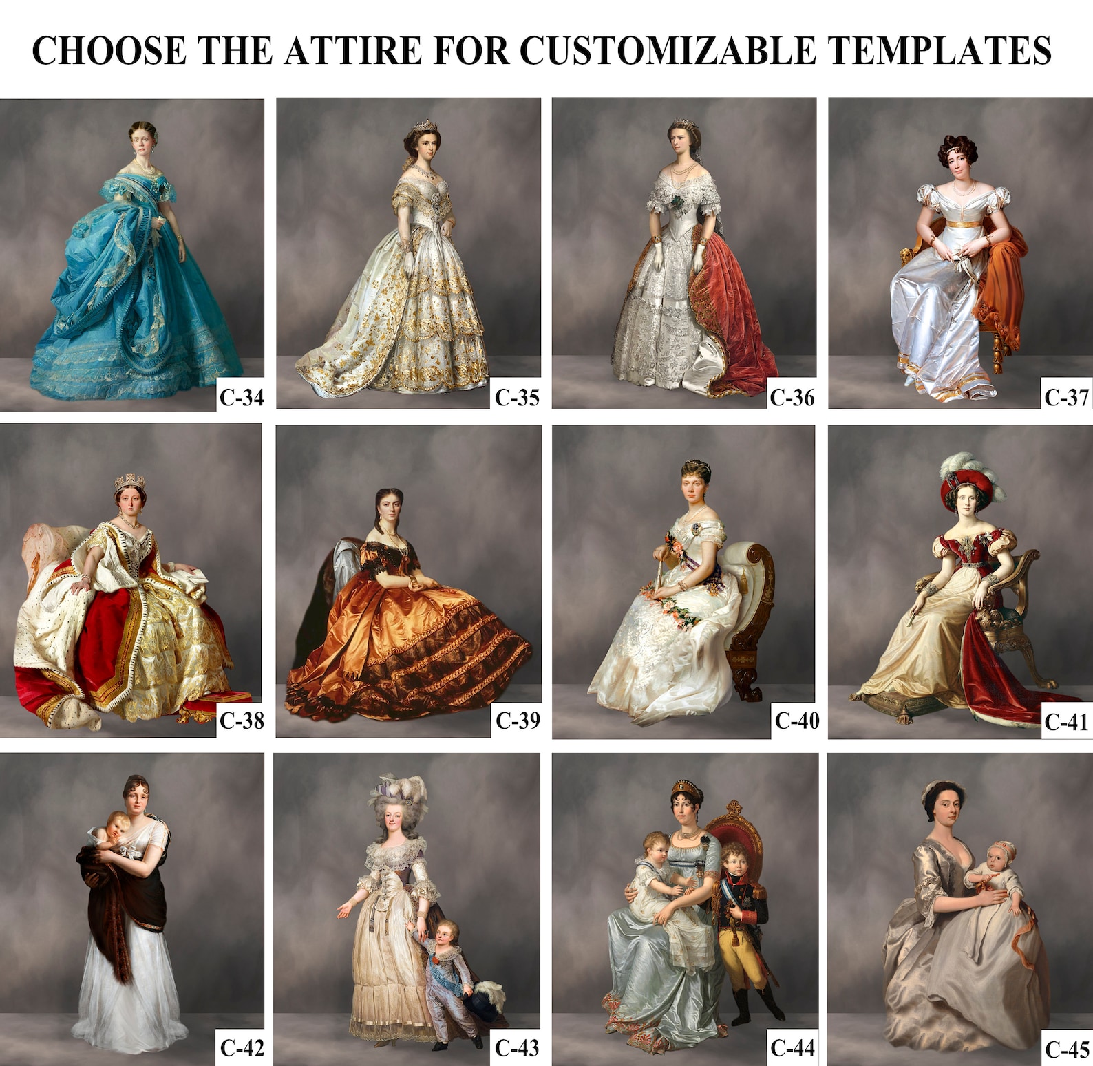 Historical Family Portraits Royal Portraits Renaissance - Etsy