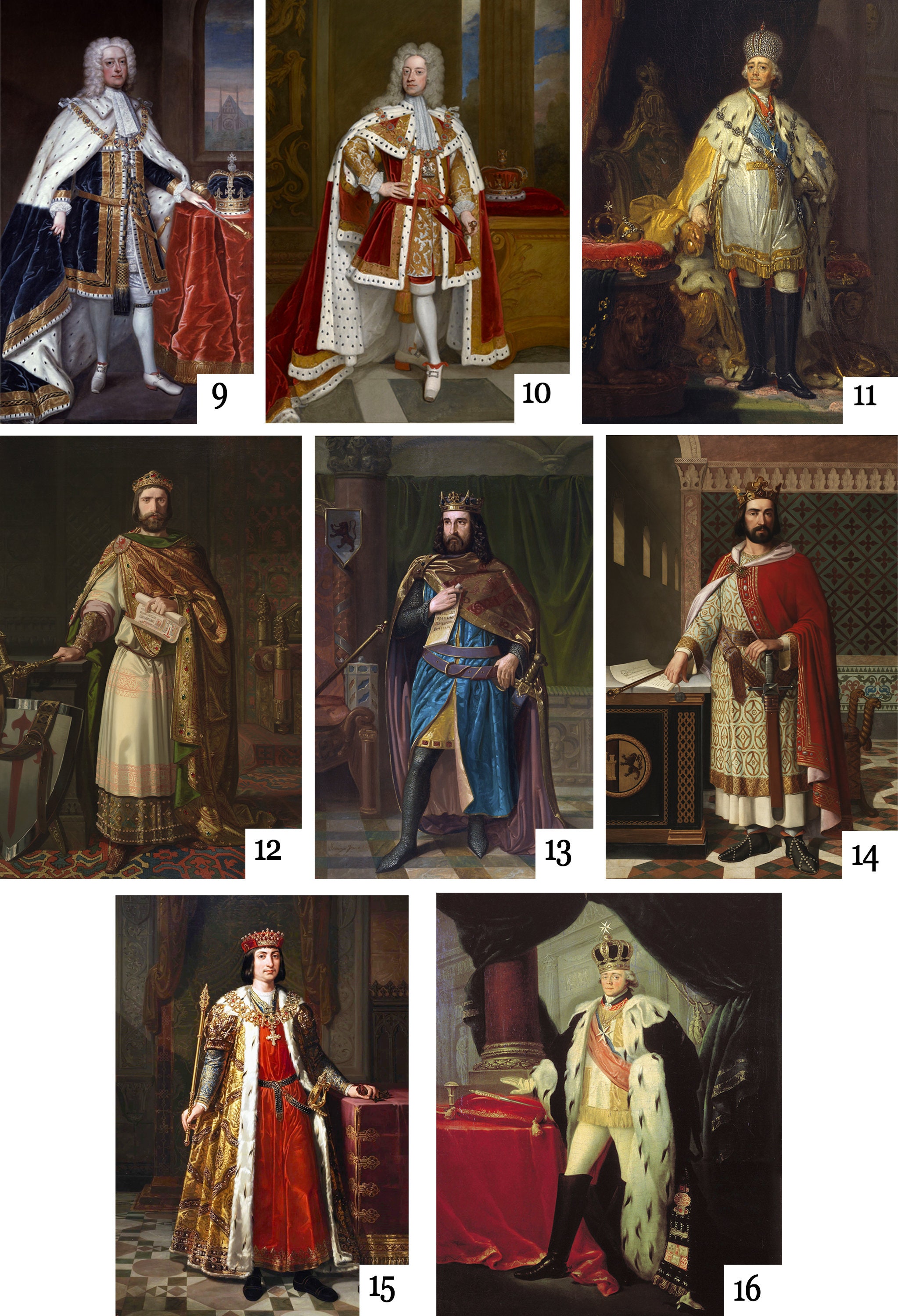 Personalized King Portrait for Him Royal Historical Portrait - Etsy