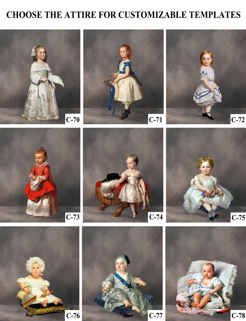 Historical Family Portraits Royal Portraits Renaissance | Etsy