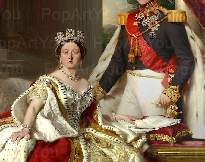 Personalized King Portrait for Him, Royal Historical Portrait ...