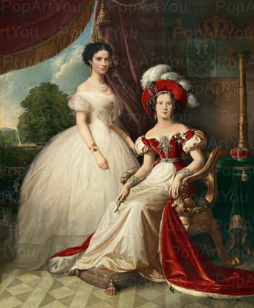 Women Group Portrait, Victorian, Historical Portrait, Women Couple ...
