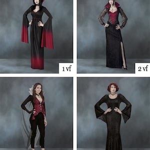 Personalized Vampire Family Portrait, Witch Portrait, Custom Dracula ...