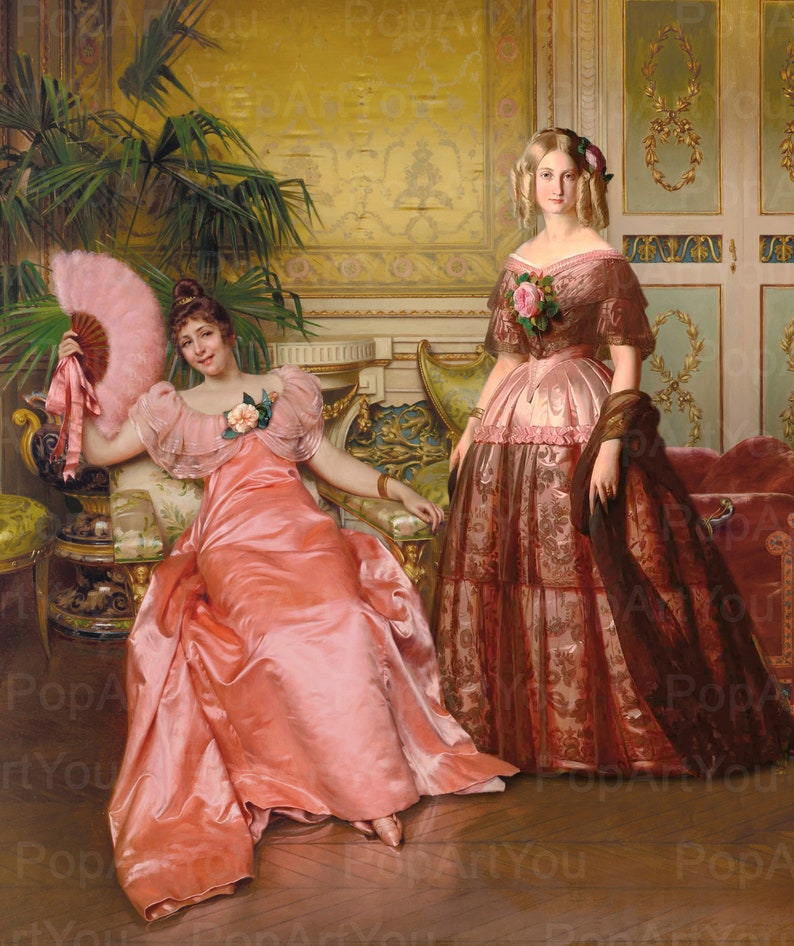 Women Group Portrait Victorian Historical Portrait Women - Etsy