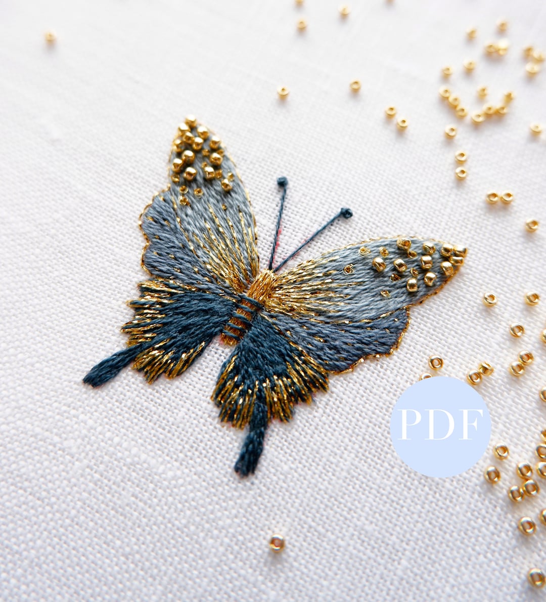 The Beaded Butterfly Pattern - Etsy