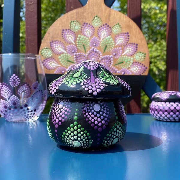 Dot Mandala Pot - Etsy