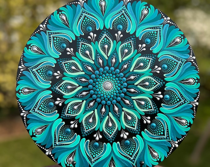 12” Mandala Art, Wall Art, Wall Decor, Mandala - Etsy