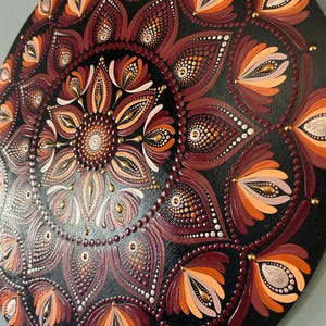 16” Mandala, Mandala Painting, Mandala Wall Art - Etsy