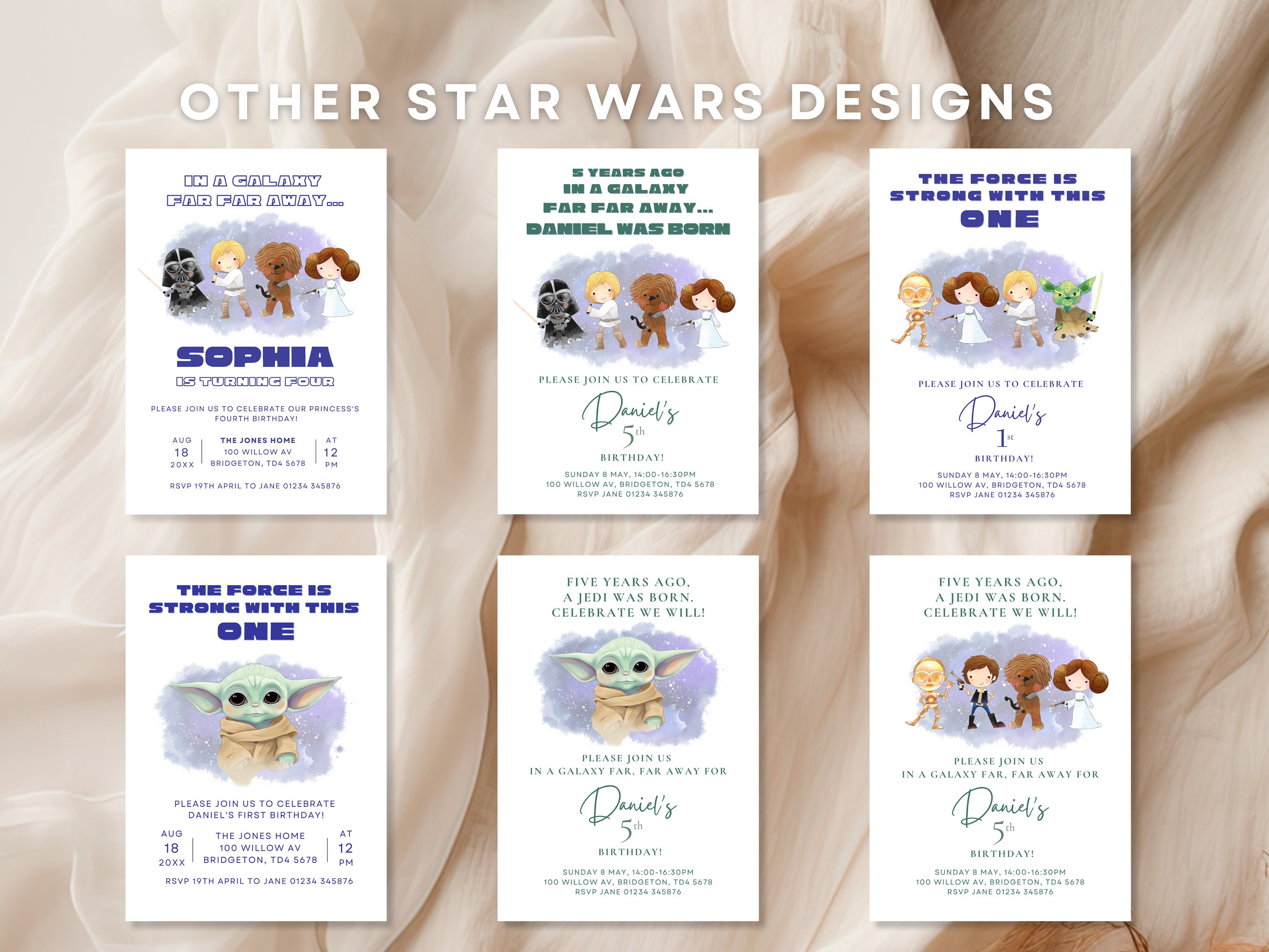 Baby Yoda Birthday Favour Tag, Grogu the Child Party Thank You Tag ...