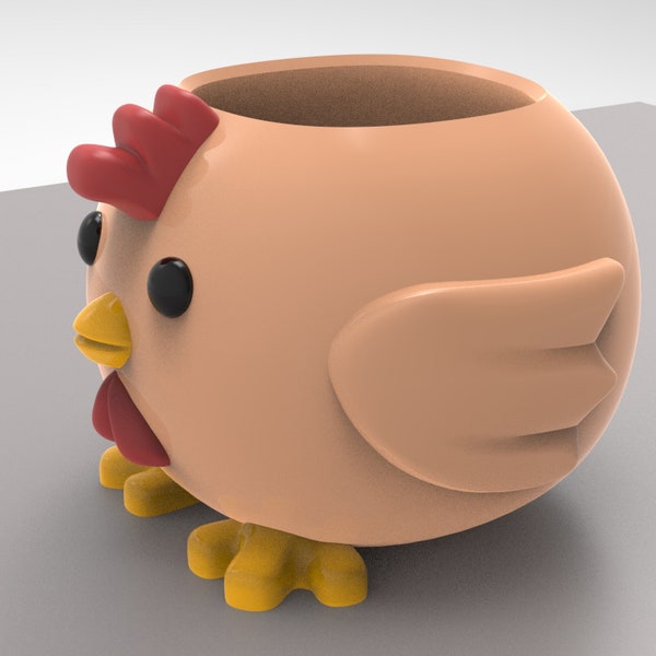 3d Print Chicken Stl - Etsy