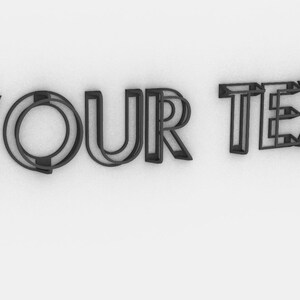 3d Letters Stl - Etsy Canada