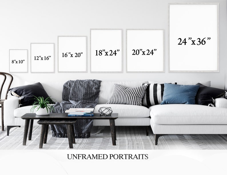 Minimalist Wall Art Posters Simple Art Prints Black and | Etsy