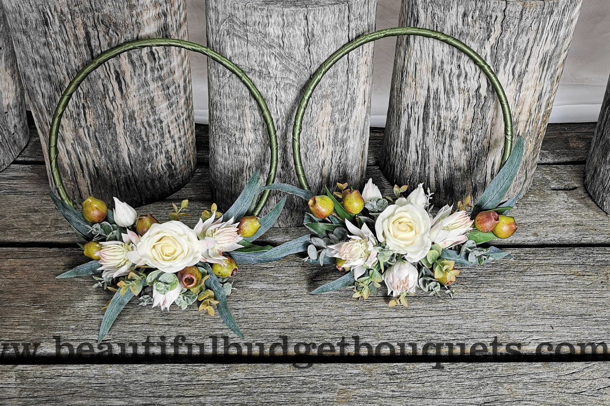 Flower Girl Hoops and Wands - Etsy