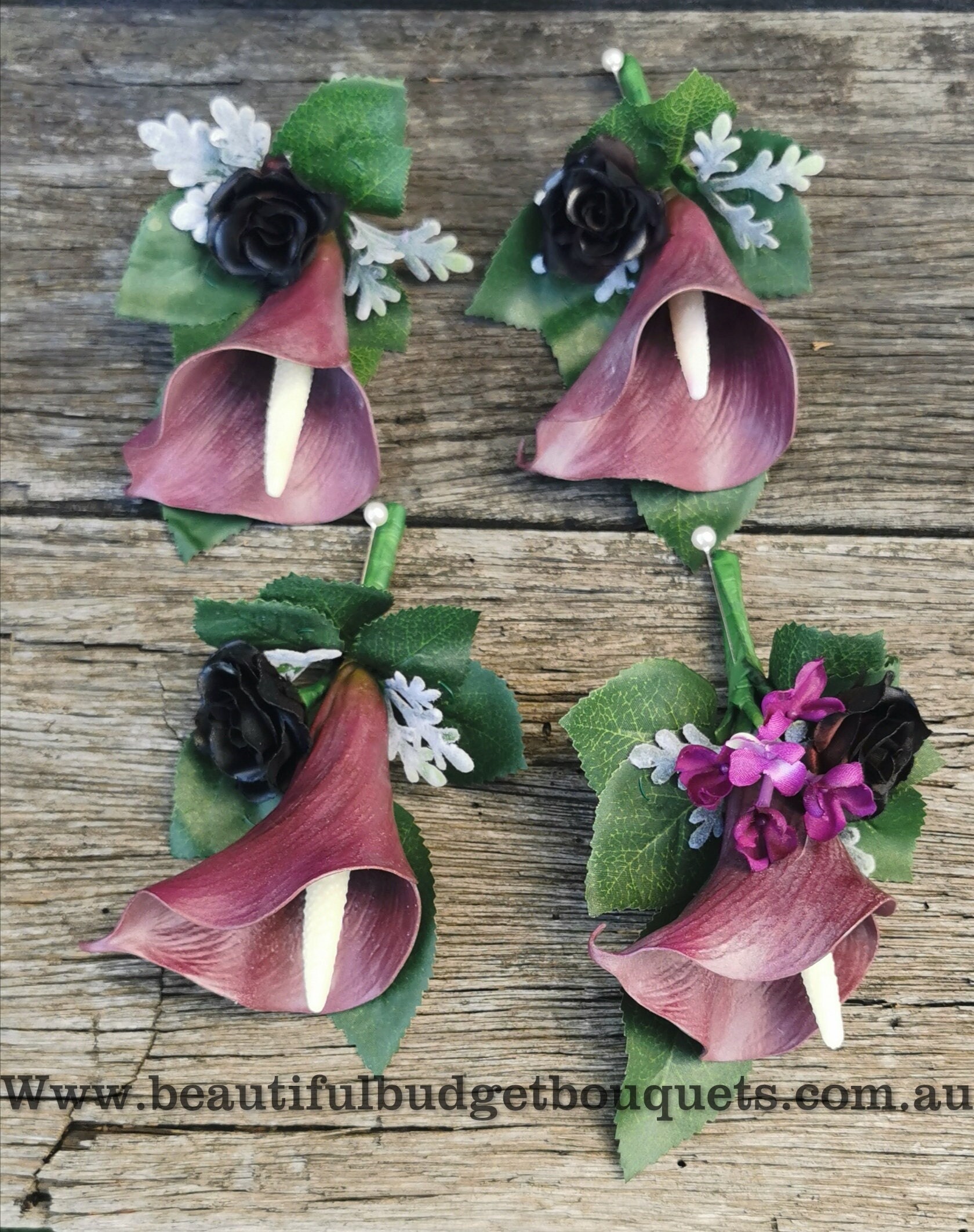 Corsages and Buttonholes in Artificial Flowers - Etsy