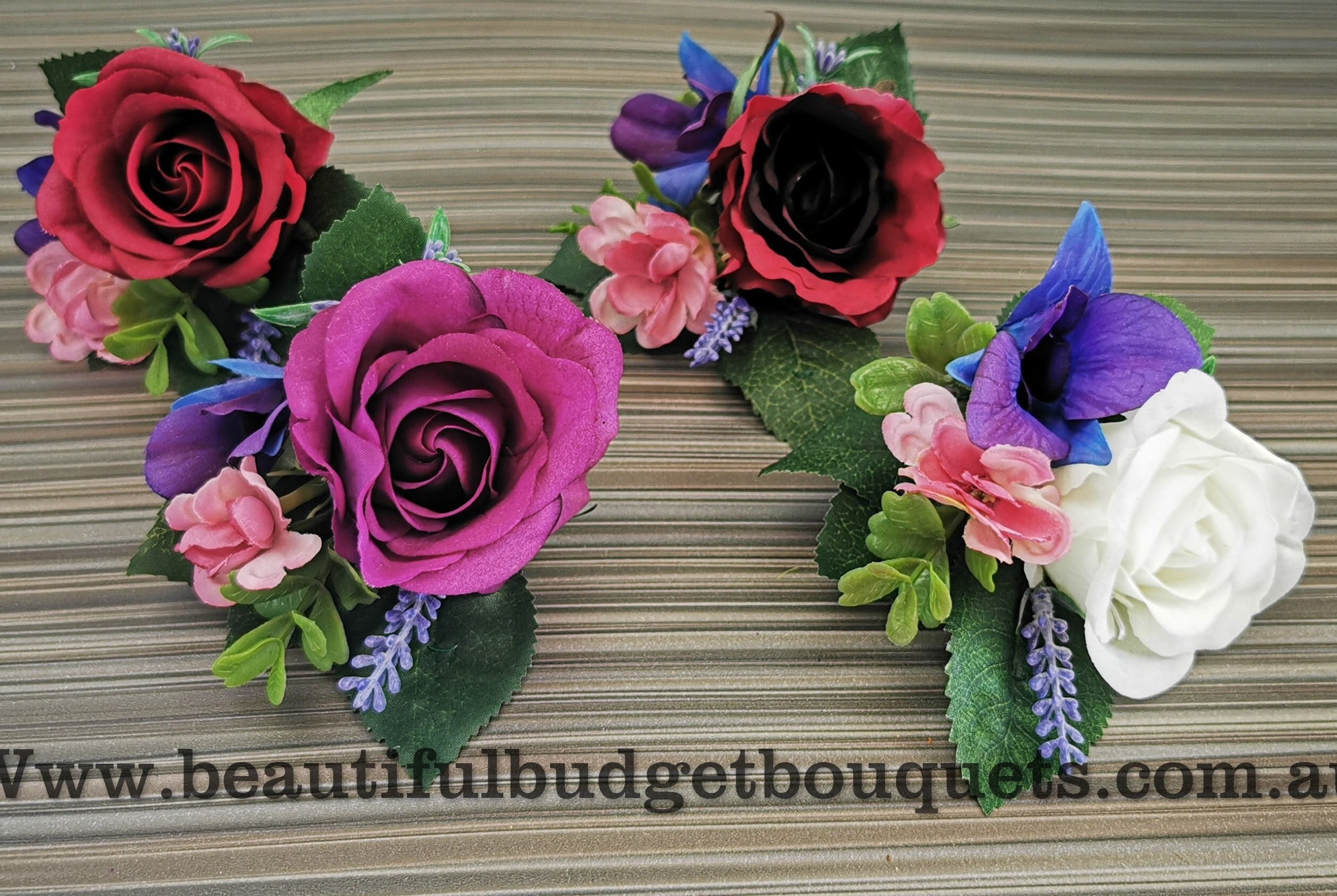 Corsages and Buttonholes in Artificial Flowers - Etsy