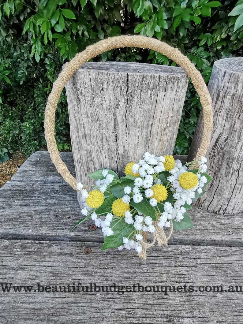 Flower Girl Hoops and Wands - Etsy