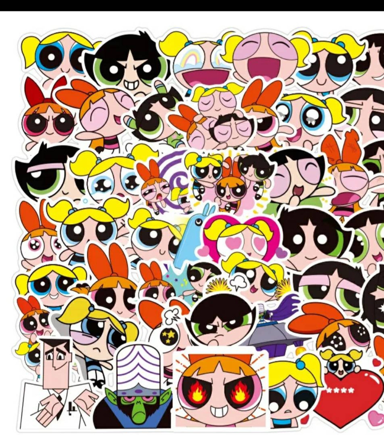 Powerpuff Girls Stickers / Girly Stickers / Scrapbook Stickers | Etsy