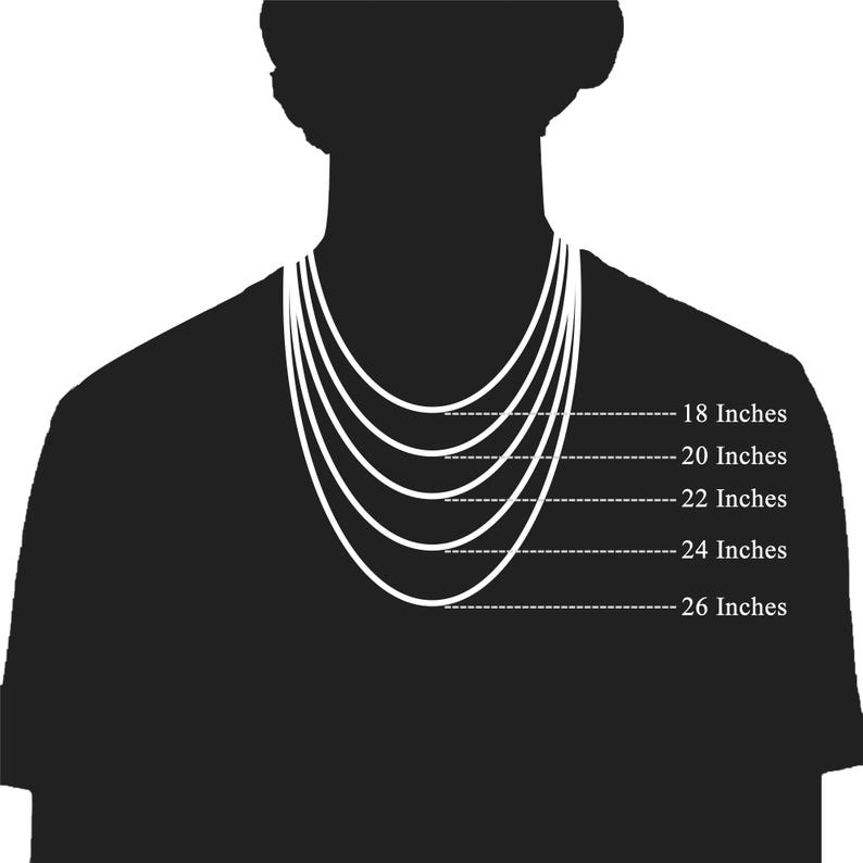 925 Sterling Silver Rolo Chain Necklace, Classic Round Link Chain ...