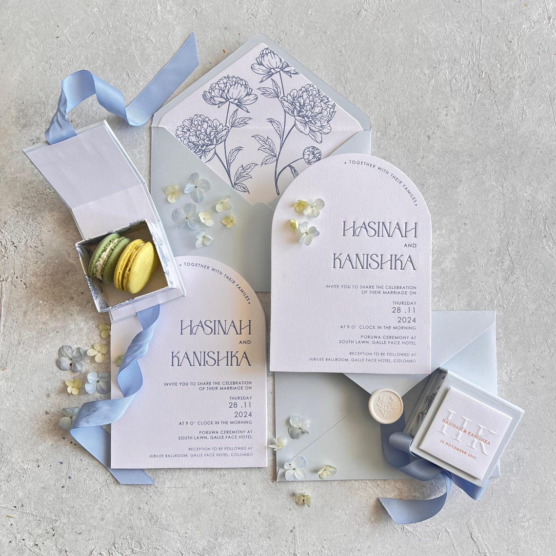 Arch Shaped Wedding Invitation Modern Invitation Minimal and Minimalist ...
