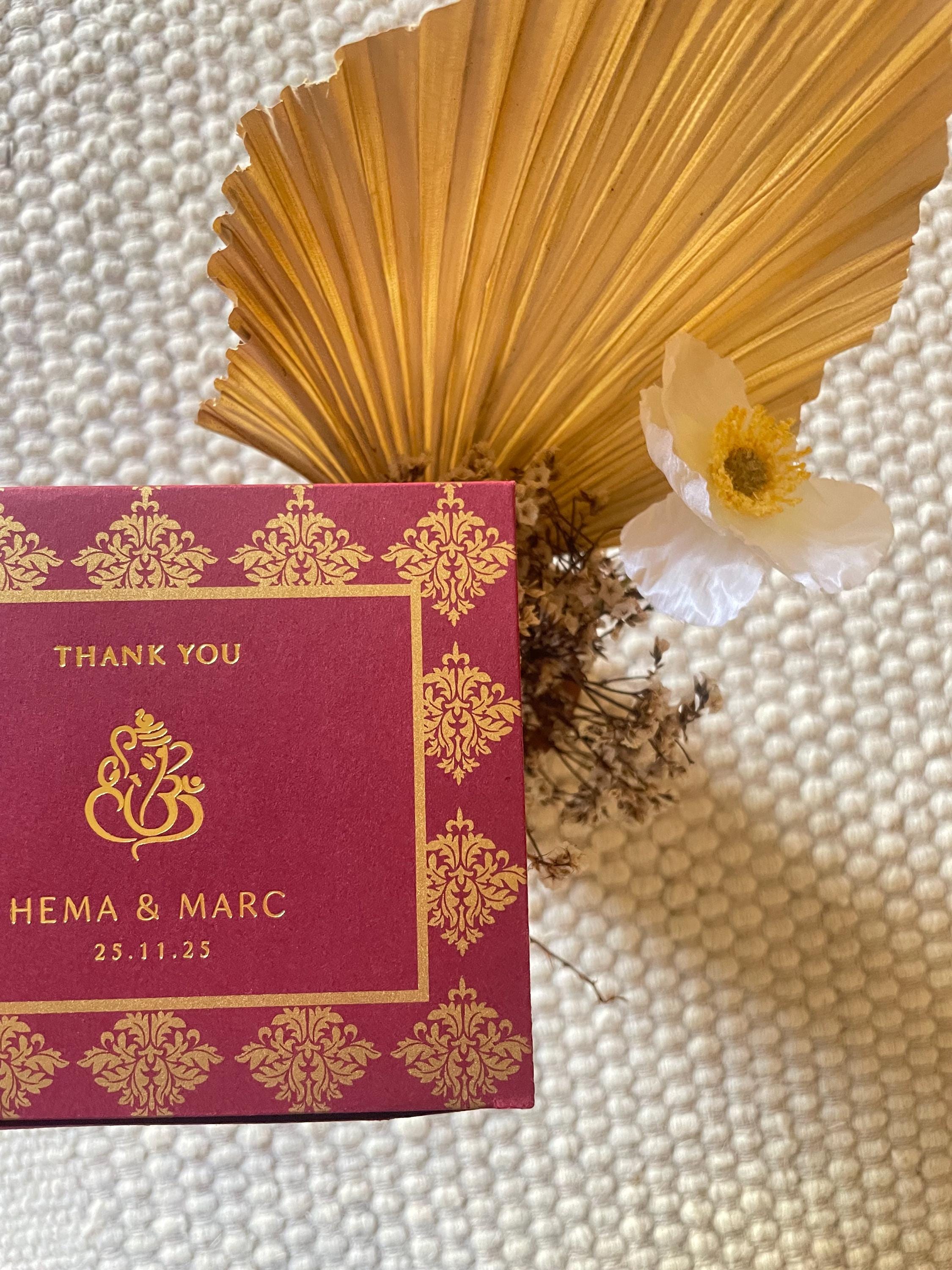 Custom Indian Wedding Favor Boxes: Palagaram/palaharam - Set of 100 - Etsy