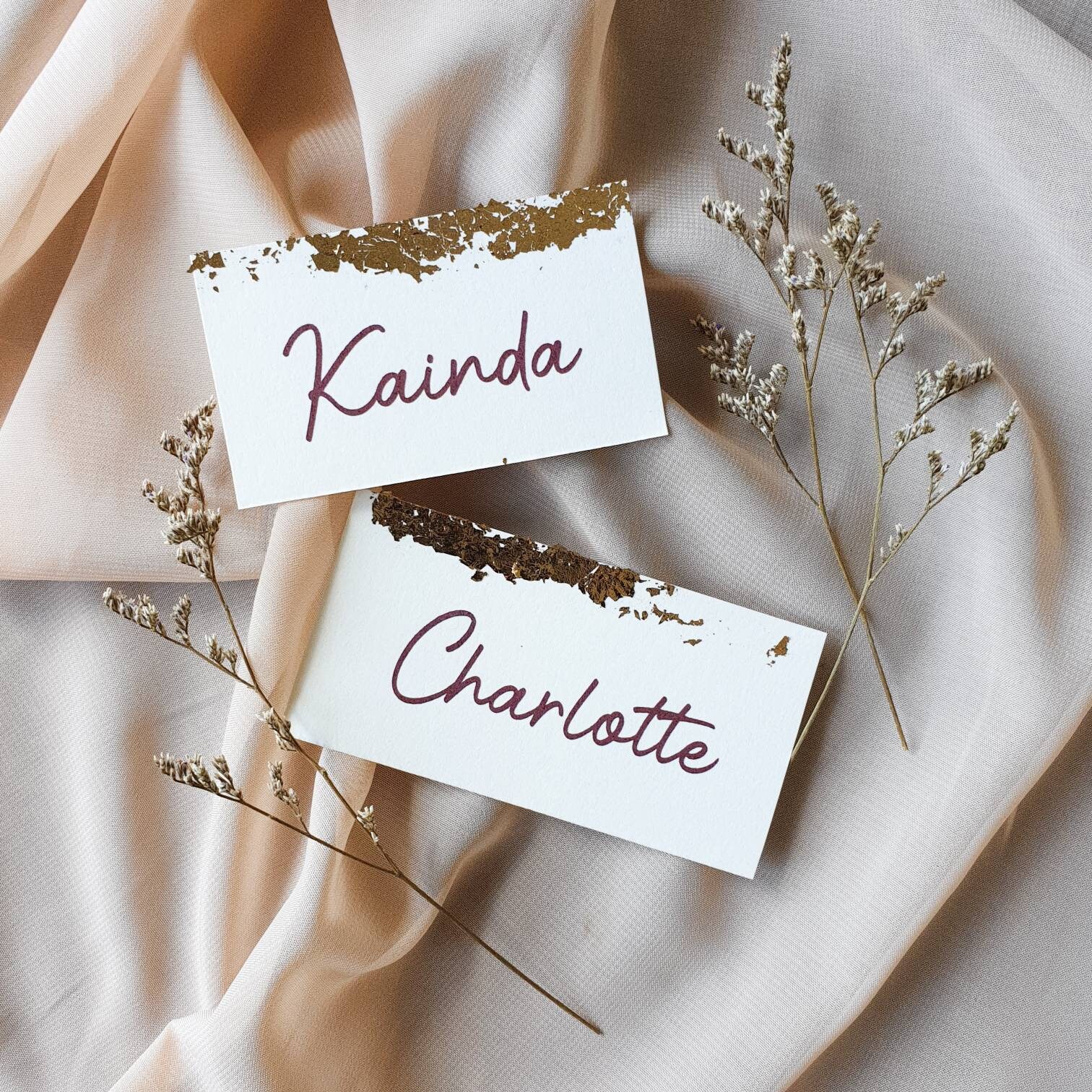 Placement Cards for Weddings Birthdays Dinner Party/ Unique - Etsy