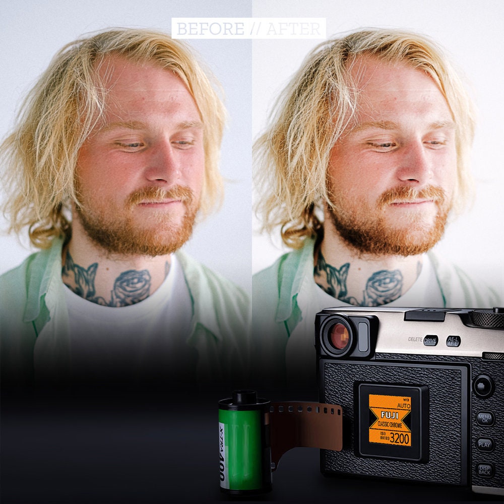 Fuji Film Color Profiles | 3D LUT | Lightroom, Premiere, Photoshop ...