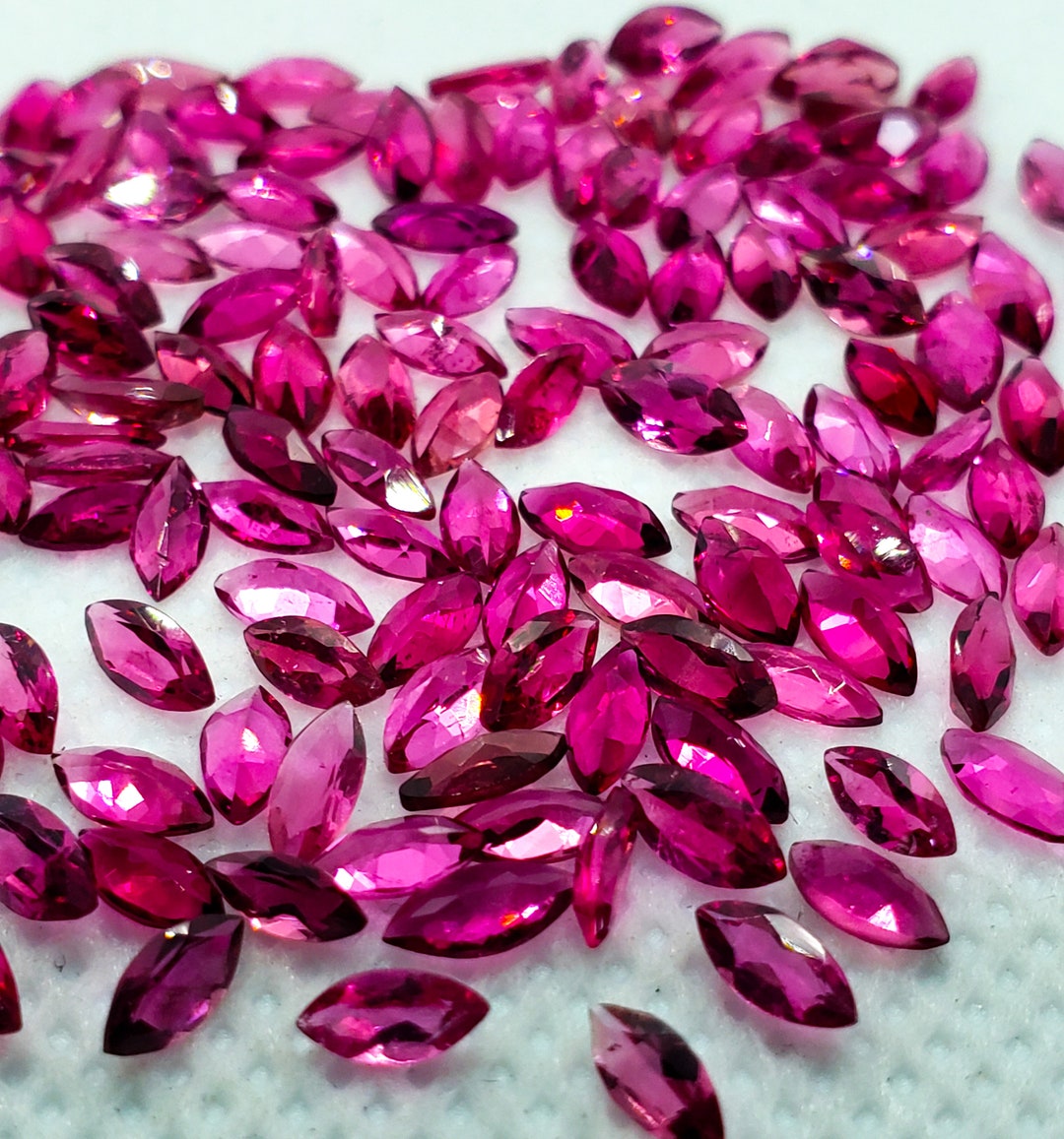 Natural Pink Tourmaline 4x2/5x2.5/6x3/7x3.5/8x4/10x5 Mm Marquise Shaped ...